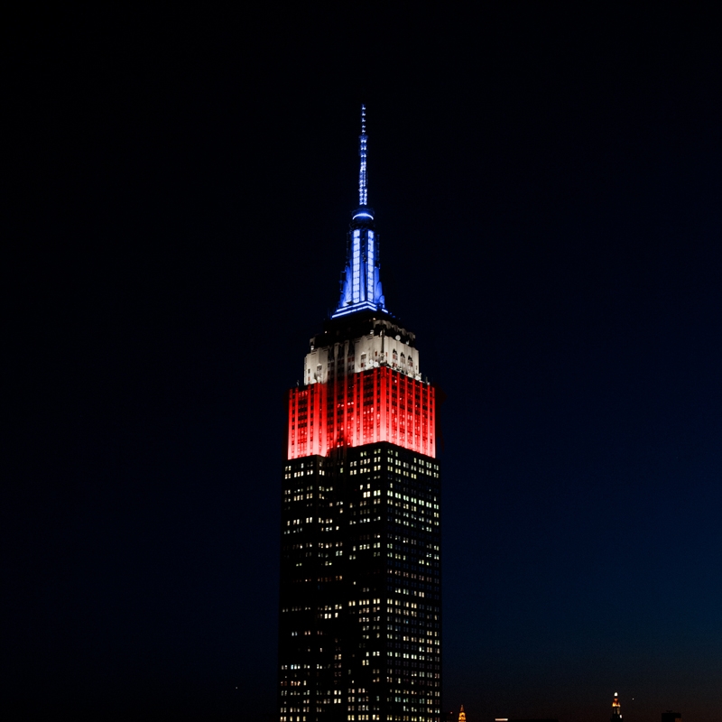 Tower Lights | Empire State Building | Empire state, Empire state ...